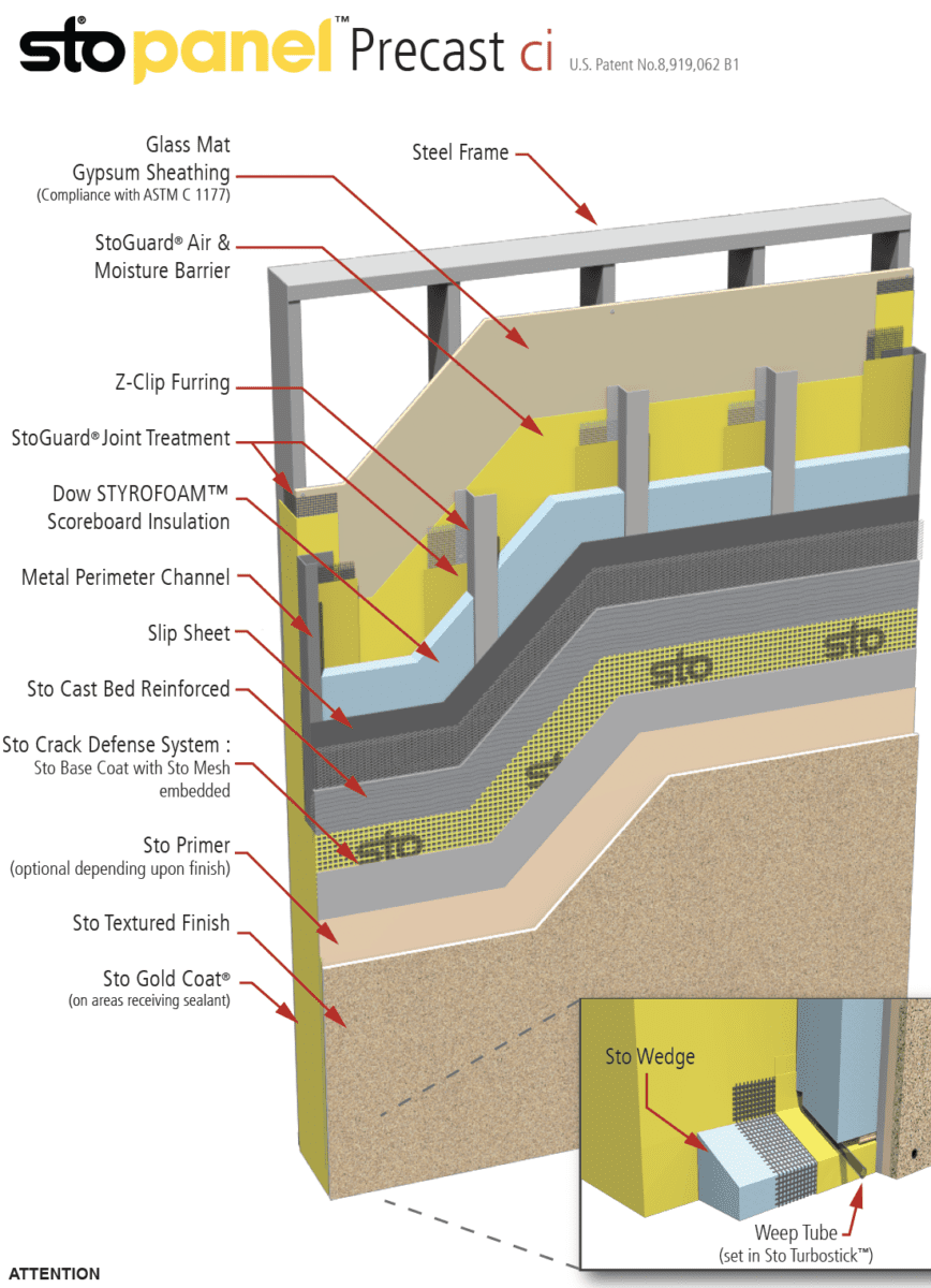 Precast Concrete Wall Panels and a Better Alternative | STO